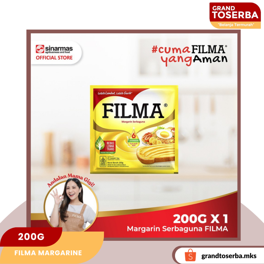 Jual Filma Margarine Sachet Serbaguna 200gr | Shopee Indonesia