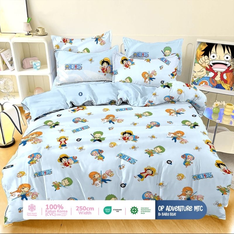 Jual Sprei Set Katun Star One Piece Adventure Tabur Tinggi 20 | Shopee ...