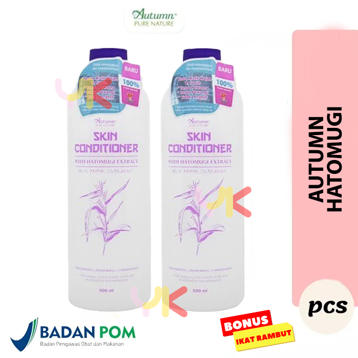 Jual Autumn Skin Conditioner Toner With Hatomugi Extract 500mL / Kuromi ...