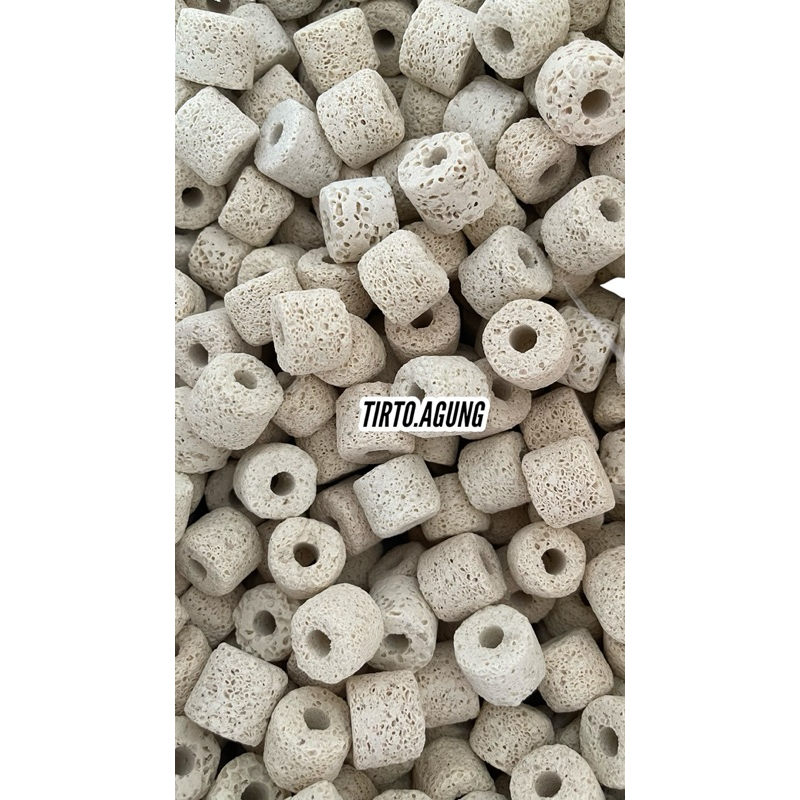Jual BIORING SUPER PORI ORIGINAL KANDILA ECERAN MEDIA FILTER AQUARIUM ...