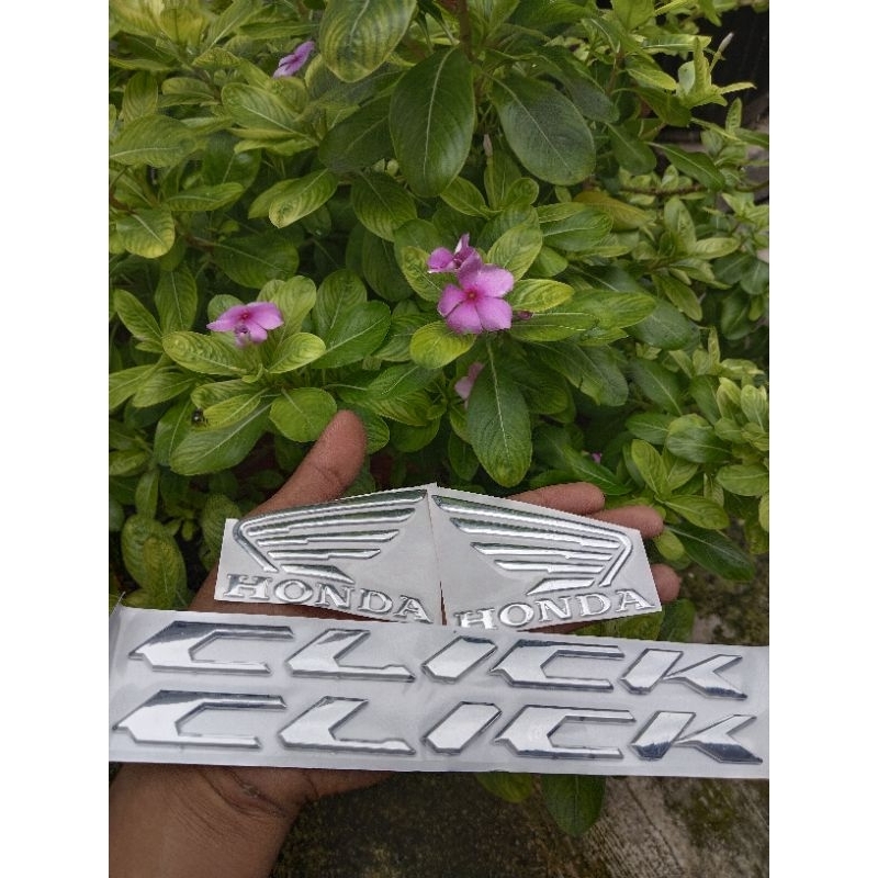 Jual 2 Pcs Emblem Timbul 3D Click+Garuda Buat Sayap Free EsP | Shopee ...