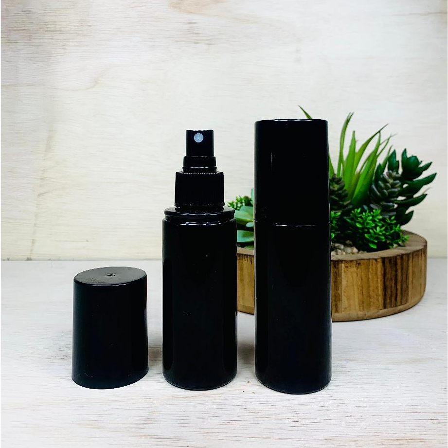 Jual Botol Spray 100 Ml / Botol Dioly Spray 100 Ml Full Hitam | Shopee ...