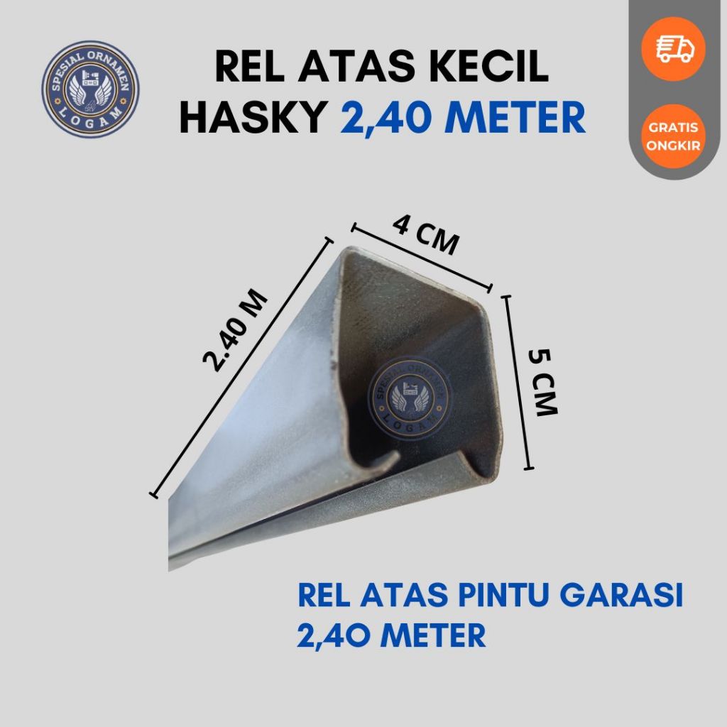Jual Rel atas hasky henderson kecil / Hasky Panjang 2.40 Meter l Rel ...