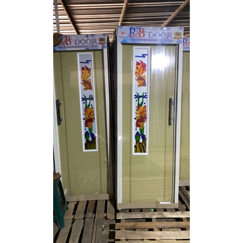 Jual pintu pvc kaca kecil premium kamar mandi kaca | Shopee Indonesia