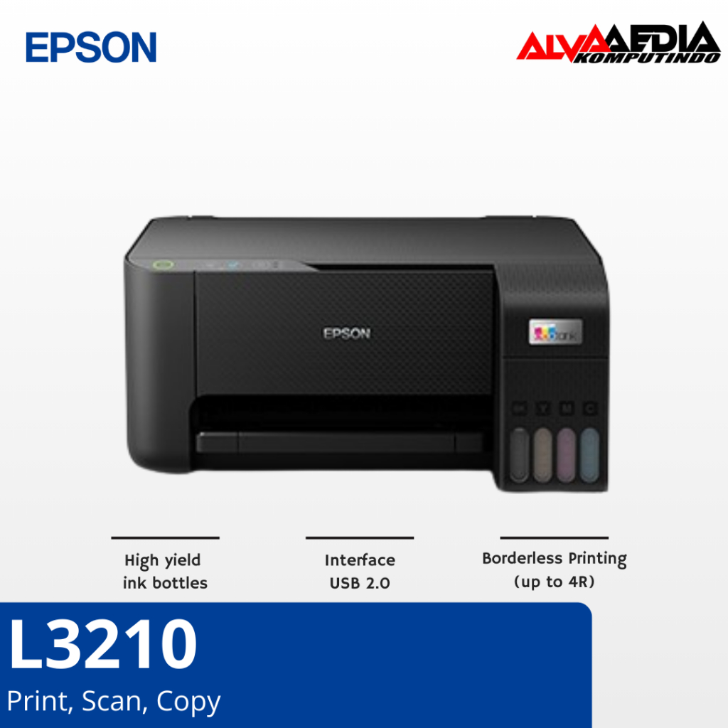 Jual Epson L3210 print scan copy Printer Inktank Epson Original ...