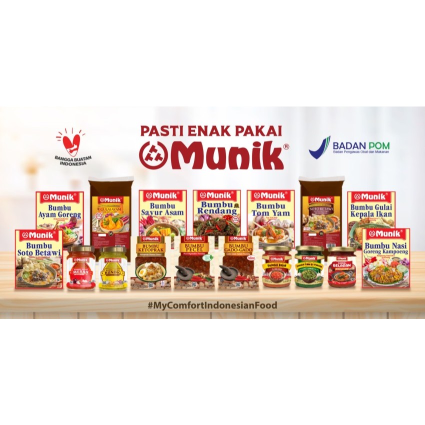 Jual Bumbu Masak / Seasoning Spice Munik Varian Rendang, Soto Betawi ...