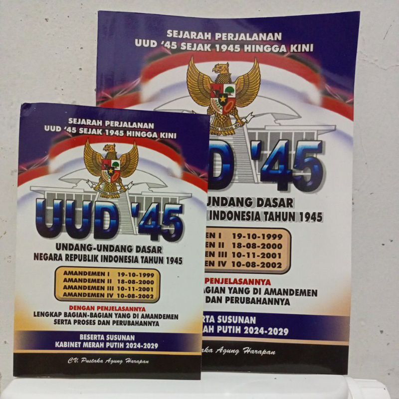 Jual UUD '45 Undang-undang Dasar Negara Republik Indonesia | Shopee ...