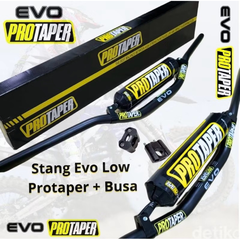 Jual Stang Fatbar Protaper Evo Low + Busa Palang Stang + Raiser Stang ...