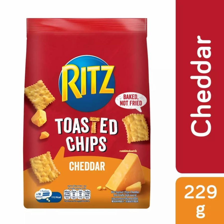 Jual Ritz Toasted Chips Cheddar 229g | Shopee Indonesia
