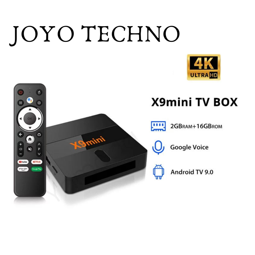 Jual Android TV Box X9 MINI TV Box Android WiFi Bluetooth 4K HD ATV ...
