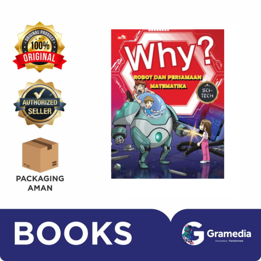 Jual Gramedia Bandung - Why? Sci-Tech: Robot dan Persamaan Matematika ...