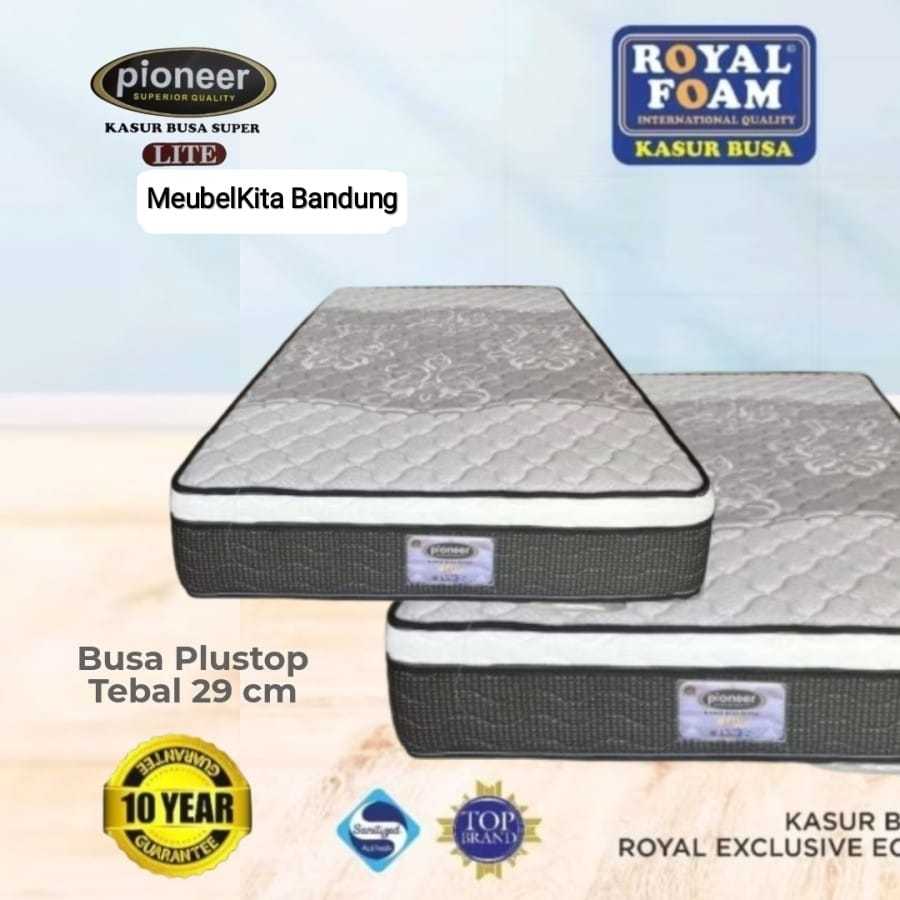 Jual kasur busa royal foam pioneer tebal 28 cm Kasur Busa plustop Royal ...