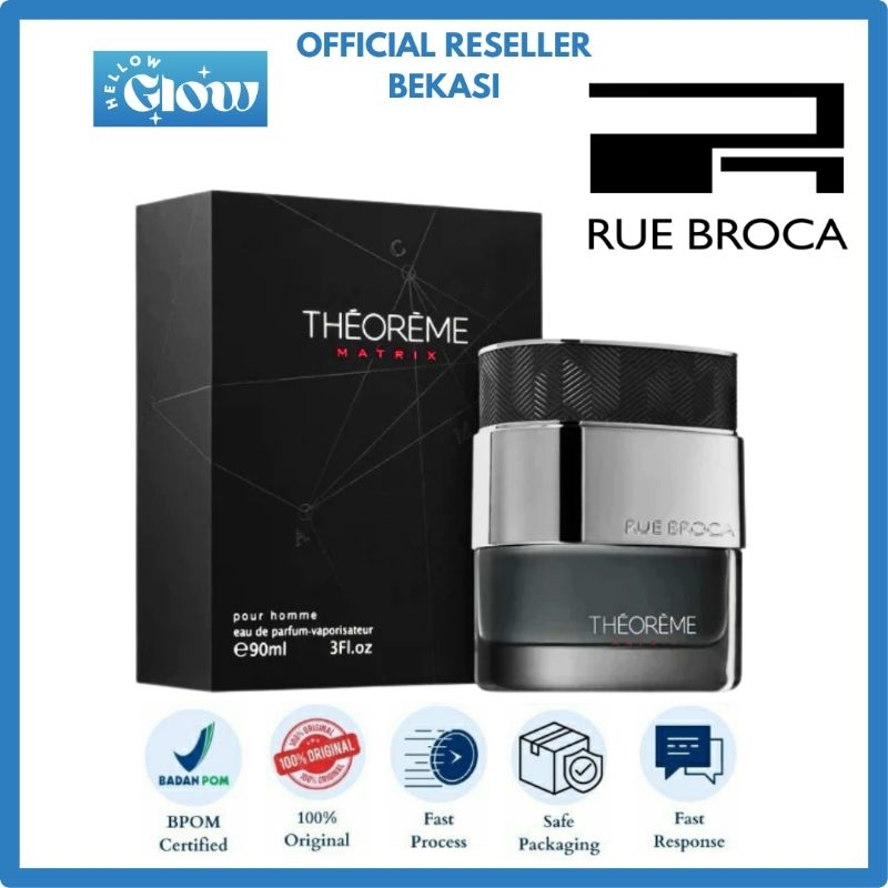 Jual Rue Broca Theoreme Matrix for Men Eau de Parfum 90 ML | Shopee ...