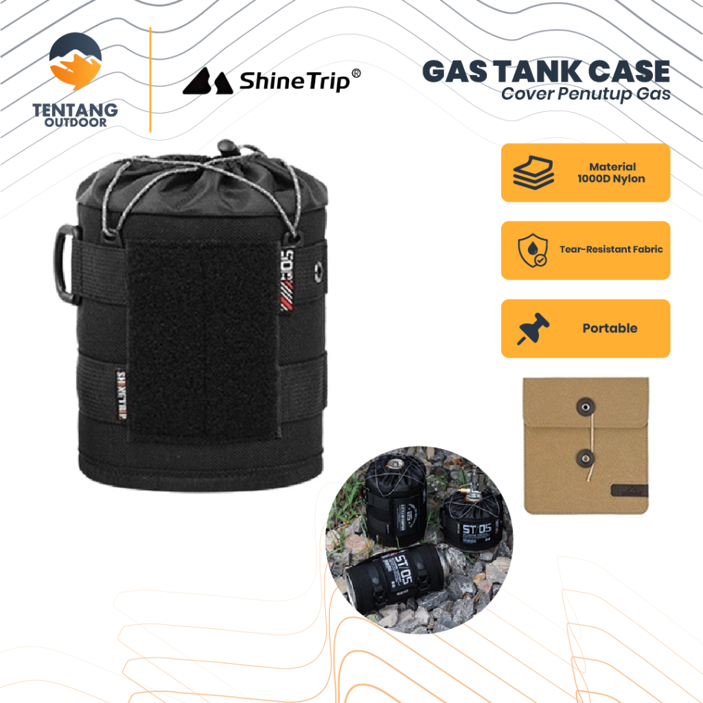 Jual Sarung Tabung Gas Portabel SHINETRIP Cover Penutup Gas Kaleng ...