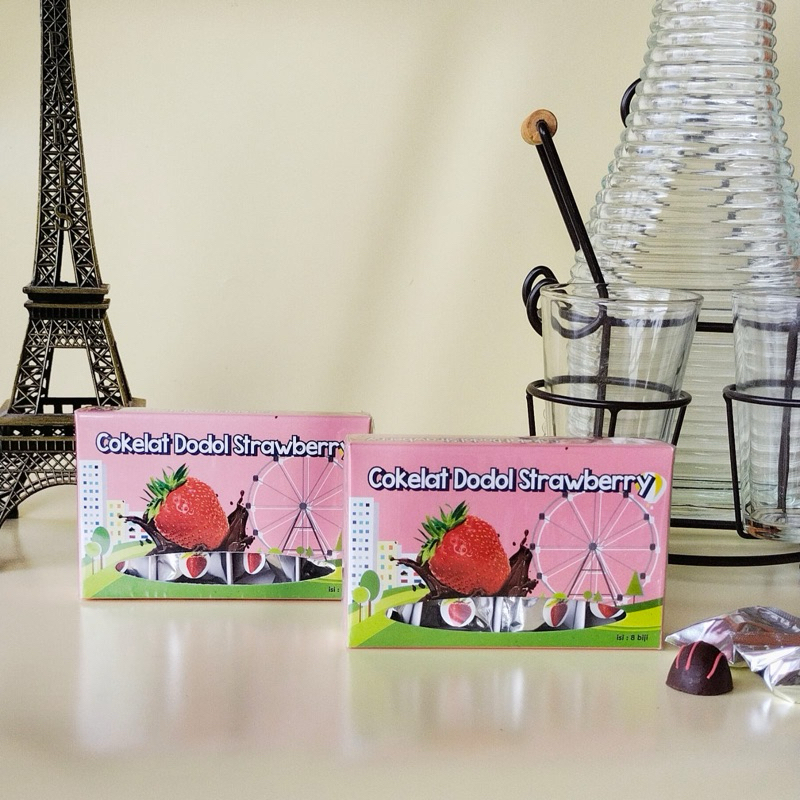 Jual Batu Chocolate Cokelat Dodol Strawberry - Oleh oleh Khas Kota Batu ...