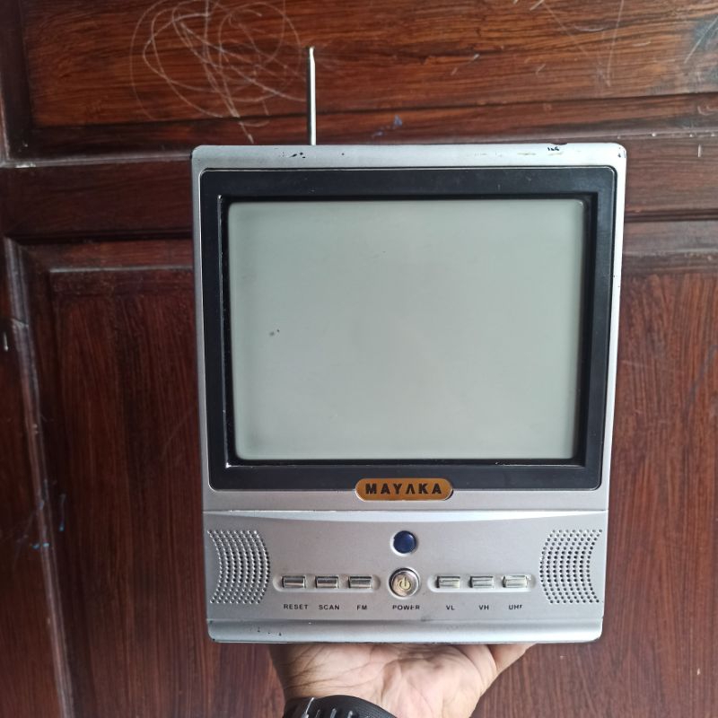 Jual TV MINI JADUL RETRO MAYAKA HITAM PUTIH (DISPLAY ONLY/BAHAN SERVIS ...