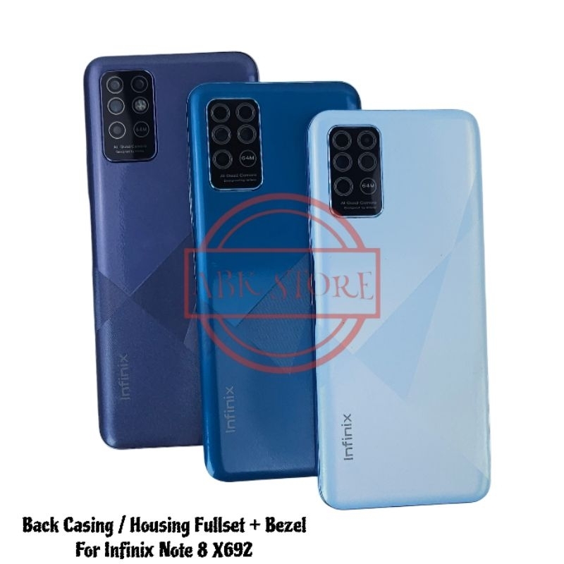 Jual BACK CASING - KESING - HOUSING FOR INFINIX NOTE 8 X692 BACKDOOR ...