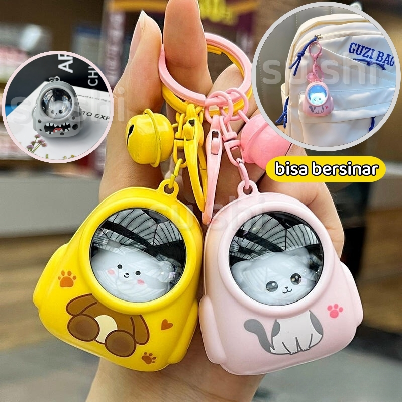 Jual Gantungan Kunci Backpack /Cat Keychain/Cat Karakter Keychain With ...
