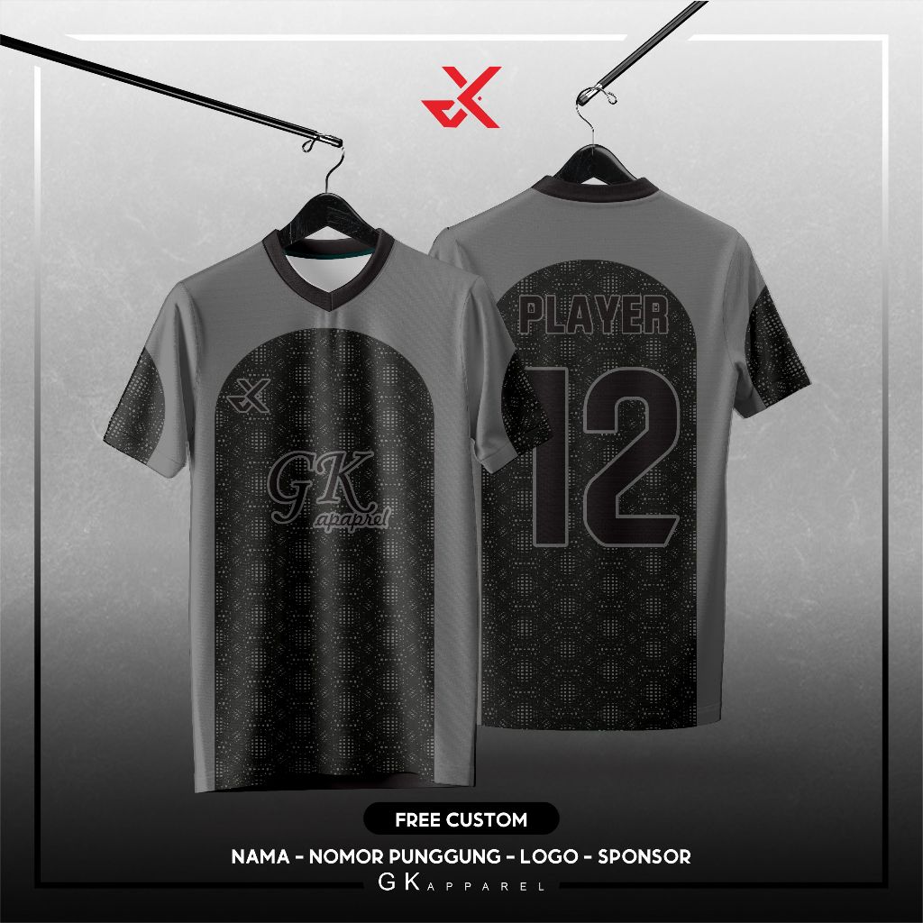 Jual Jersey Futsal Sepak Bola Custom Pria/Wanita Fullprinting GK003 ...