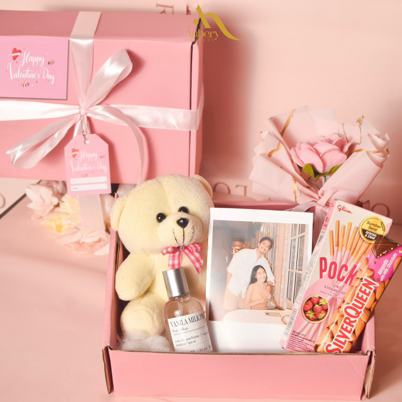 Jual [Hampers Valentine Pink Edition] Kado Valentine - Hadiah Valentine ...