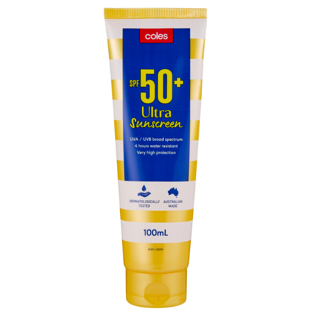 Jual Coles SPF 50+ Sunscreen Ultra Tube | 100mL | Shopee Indonesia