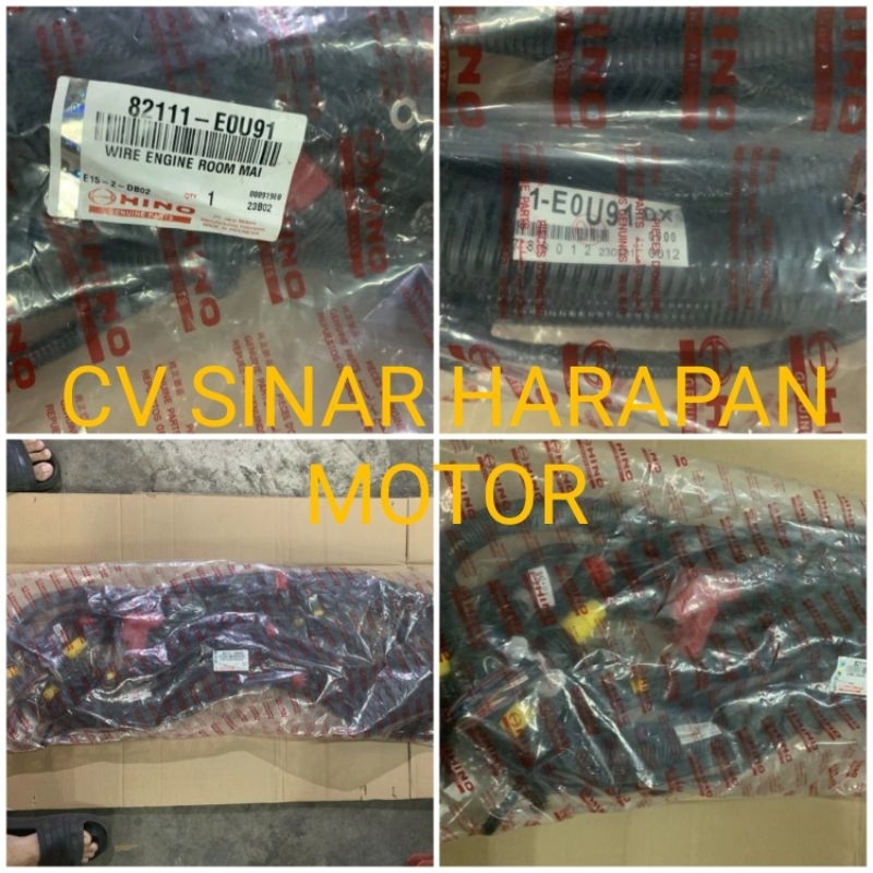 Jual KABEL BODY HINO FM FL 260 TI 82111-E0U91 WIRE ENGINE ROOM MAIN 82111E0U91L | Shopee Indonesia