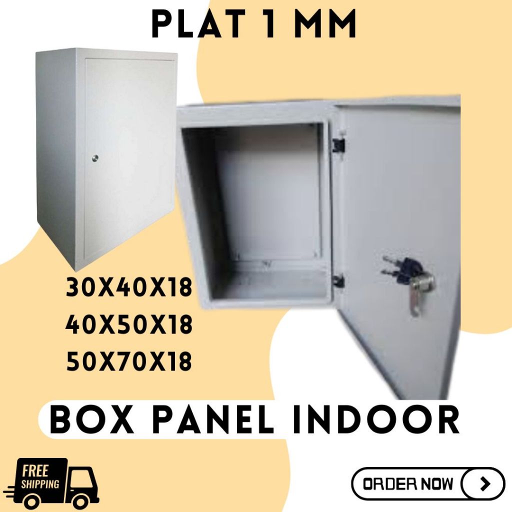 Jual BOX PANEL INDOOR 30x40 40x50 50x70 1mm PLAT / PANEL BOX INDOOR 1mm ...