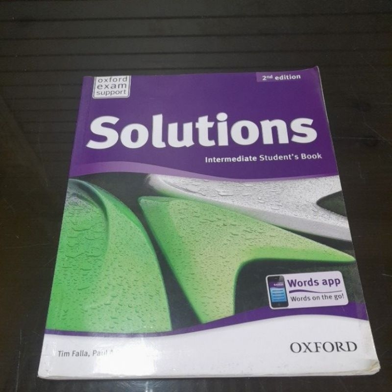 Jual OXFORD SOLUTIONS INTERMEDIATE STUDENTS BOOK | Shopee Indonesia