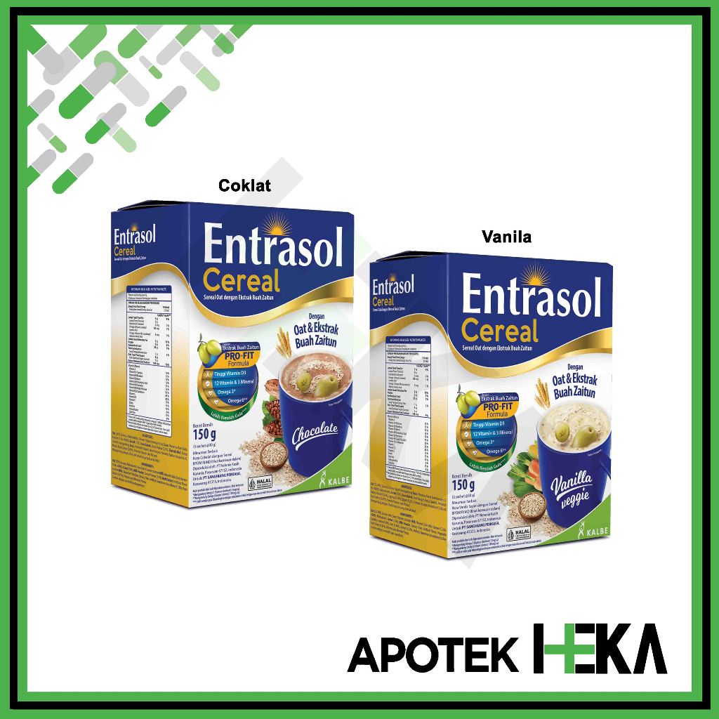 Jual Entrasol Cereal 150 g - Sereal Oat dengan Chia Seeds (BANDUNG ...