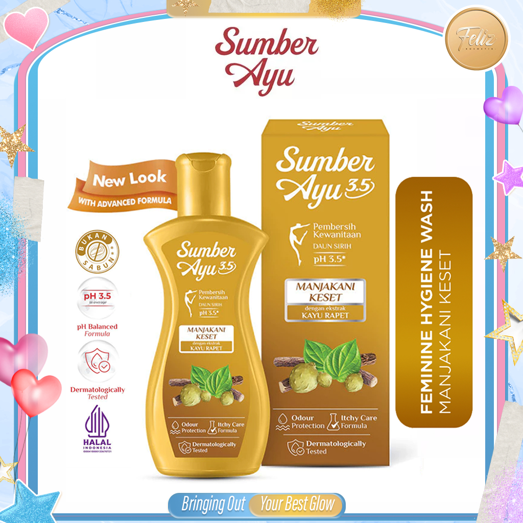 Jual * FELIZ * SUMBER AYU Pembersih Kewanitaan Daun Sirih Manjakani ...