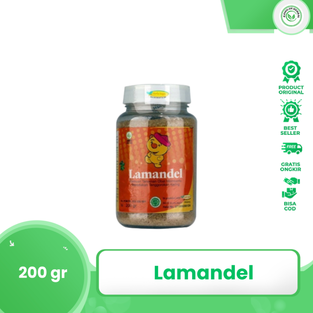 Jual Lamandel Obat Amandel Herbal Atasi Mandel Paling Ampuh Tanpa Efek ...