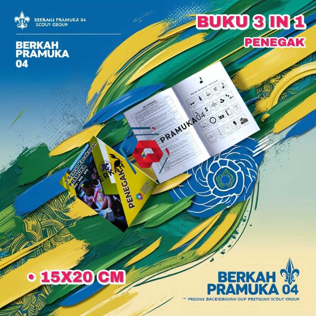 Jual Buku sku skk spg pramuka 3 in1 kuning penegak ukuran 15x21cm ...