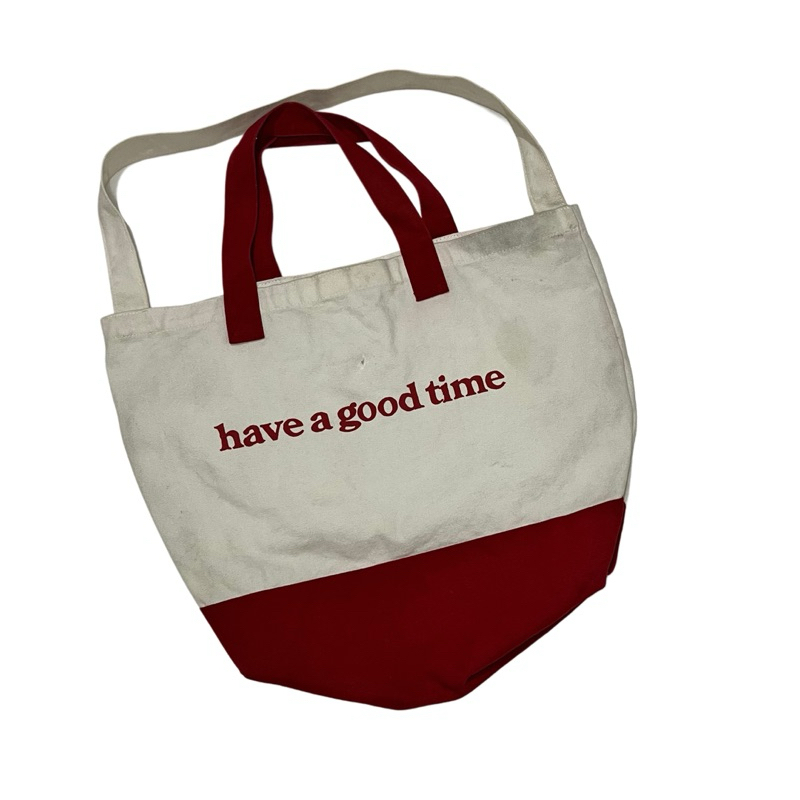 Jual tote bag have a good time | Shopee Indonesia