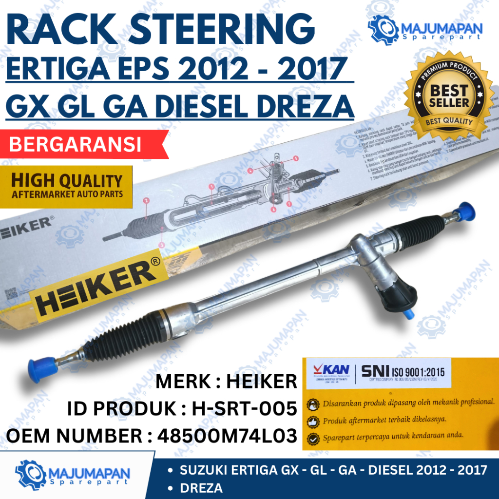 Jual HEIKER - RACK STEERING SUZUKI ERTIGA EPS 2012 - 2017 GX GL GA ...