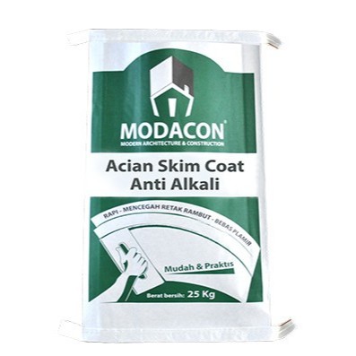 Jual MODACON ACIAN SKIM COAT ANTI ALKALI 25KG | Shopee Indonesia