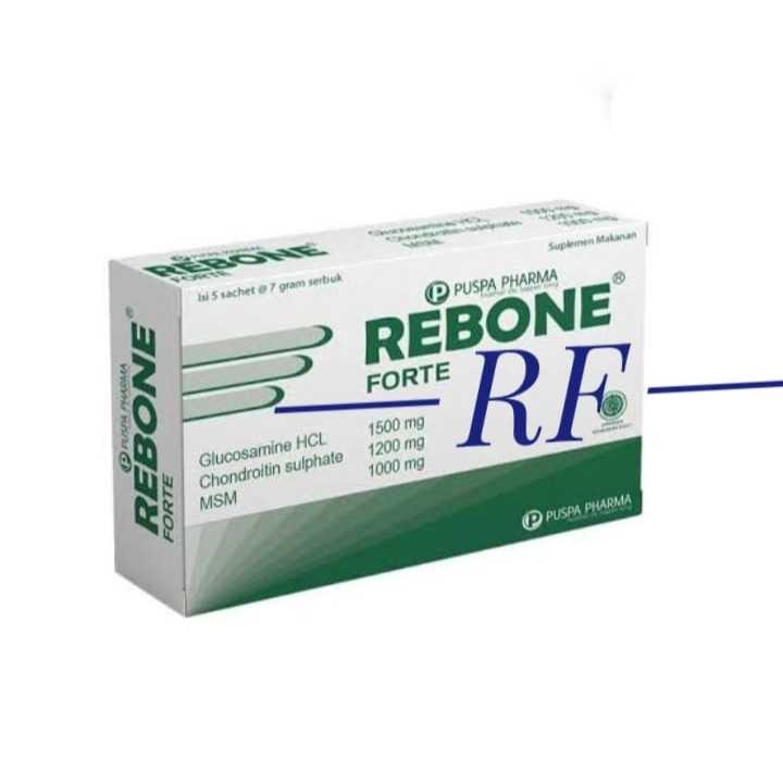 Jual Rebone Forte isi 5 sachet (Puspa Pharma/Dipa) | Shopee Indonesia