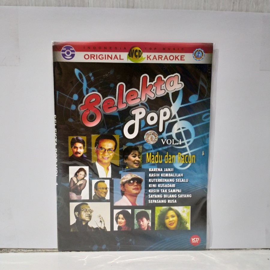 Jual VCD Original Karaoke Selekta Pop Vol.1 | Shopee Indonesia