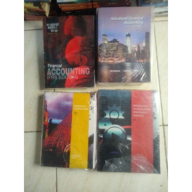 Jual Variasi Buku Accounting; FINANCIAL ACCOUNTING, ADVANCED FINANCIAL ...