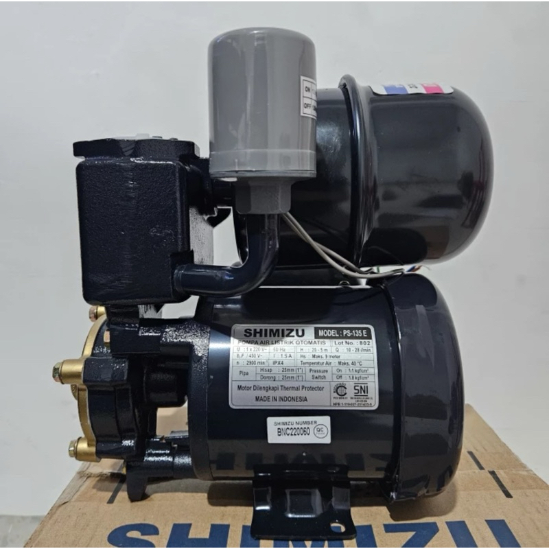 Jual Mesin Pompa Air Listrik Otomatis SHIMIZU PS-135E | Shopee Indonesia