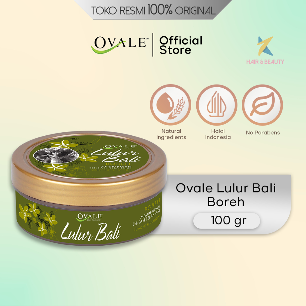 Jual Ovale Lulur Bali Boreh Jar 100gr | Shopee Indonesia