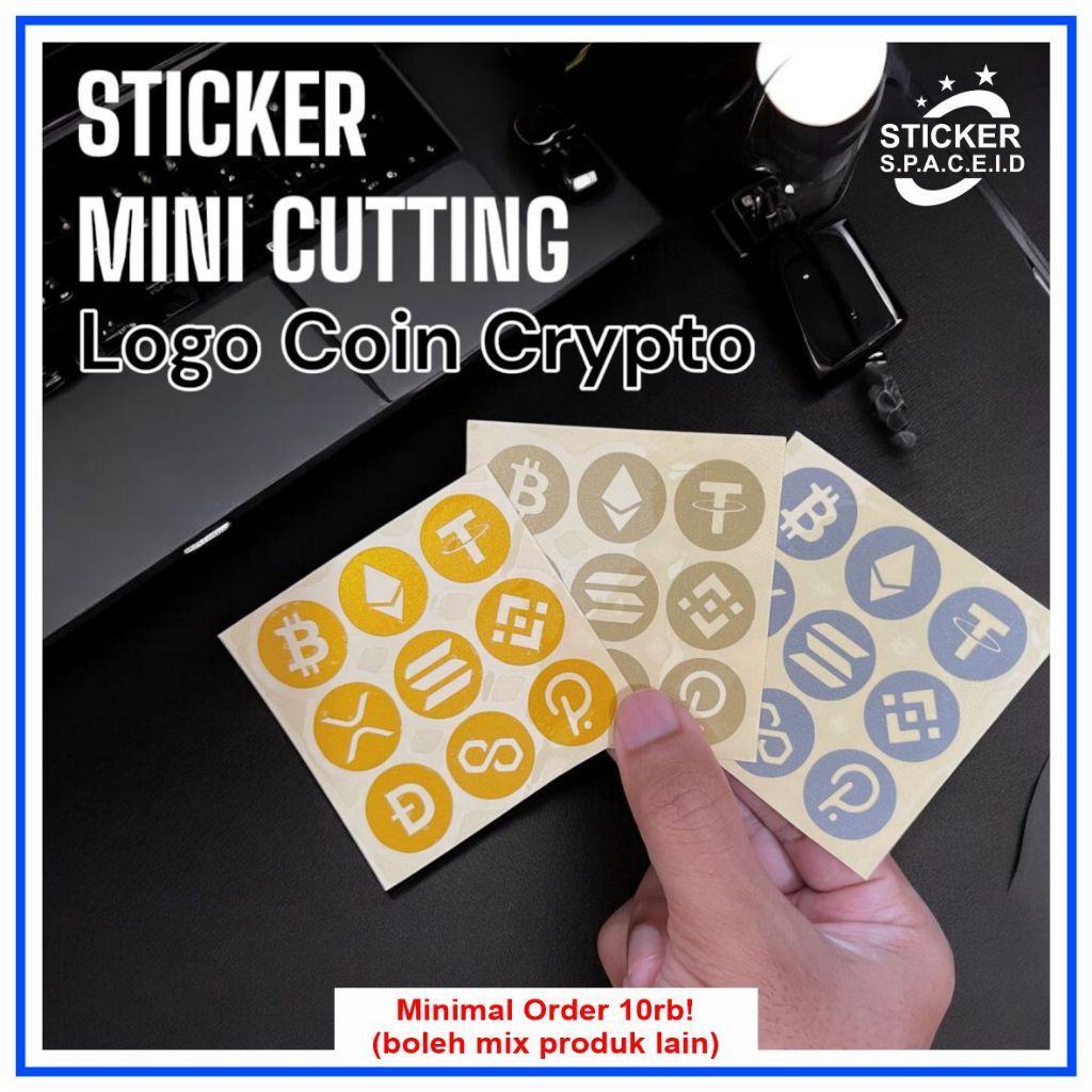 Jual STICKER MINI LOGO KOIN CRYPTO CUTTING | Shopee Indonesia