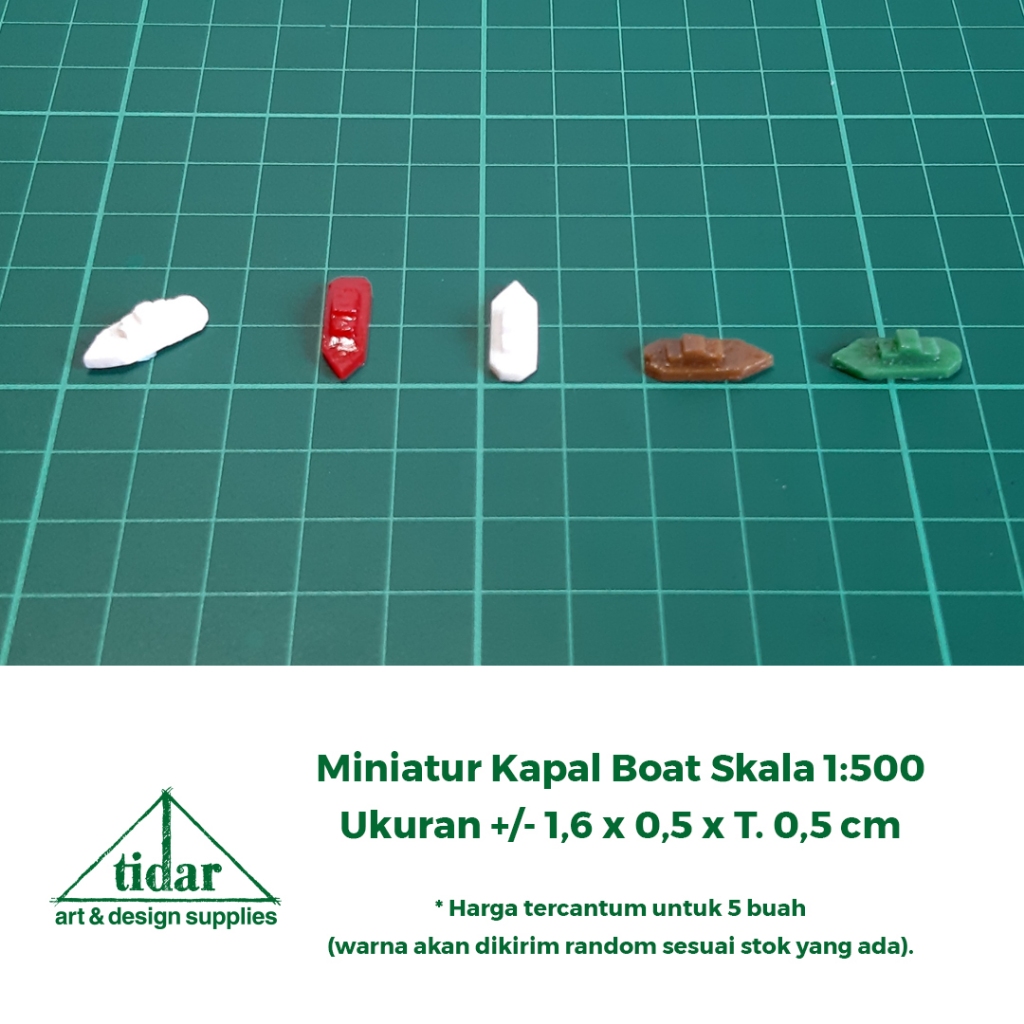 Jual MH - Miniatur Maket Kapal Boat Skala 1:500 - Maket Perahu Warna Warni | Shopee Indonesia