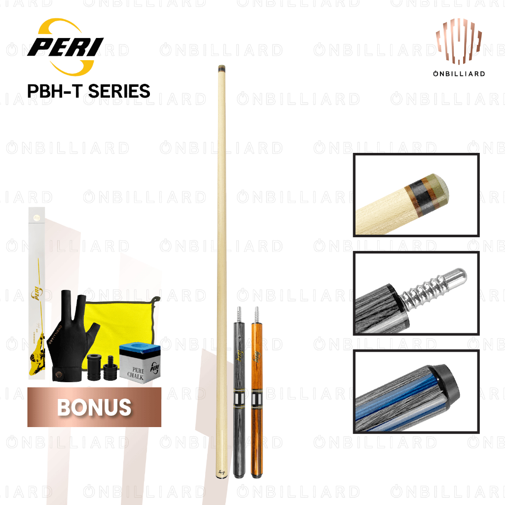 Jual PERI PBH-T Series Jump Stick Maple Cue Stick Billiard Jump PBH-T1 ...