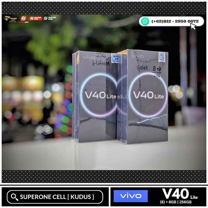 Jual Vivo V40 Lite 4G 8/256 Garansi Resmi Indonesia | Shopee Indonesia