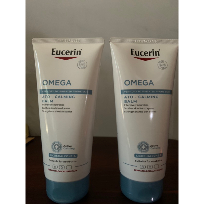 Jual Eucerin omega ato calming balm 200 ml/omega plus 100 ml | Shopee ...