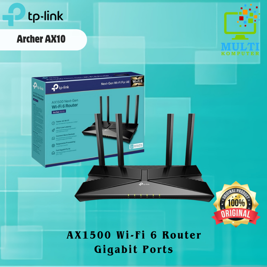 Jual Tp-link Archer AX10 AX1500 Wi-Fi 6 Router Tplink | Shopee Indonesia