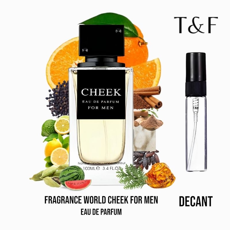 Jual Parfum Decant Fragrance World Cheek EDP for Men | Shopee Indonesia