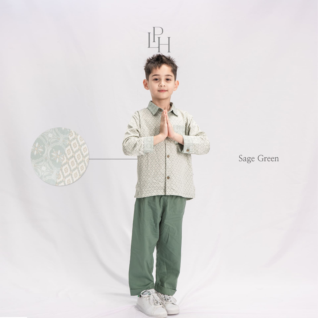 Jual Little Palmerhaus Arya Boy Attire Koko Set / Koko anak 1-6 Tahun ...