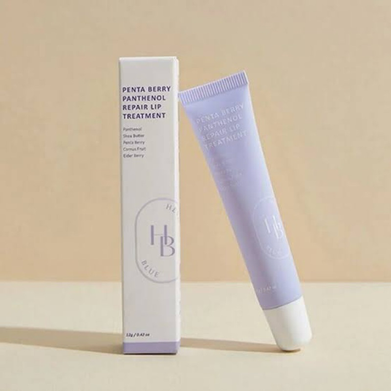 Jual HEVE BLUE Penta Berry Panthenol Repair Lip Treatment 12g | Shopee ...