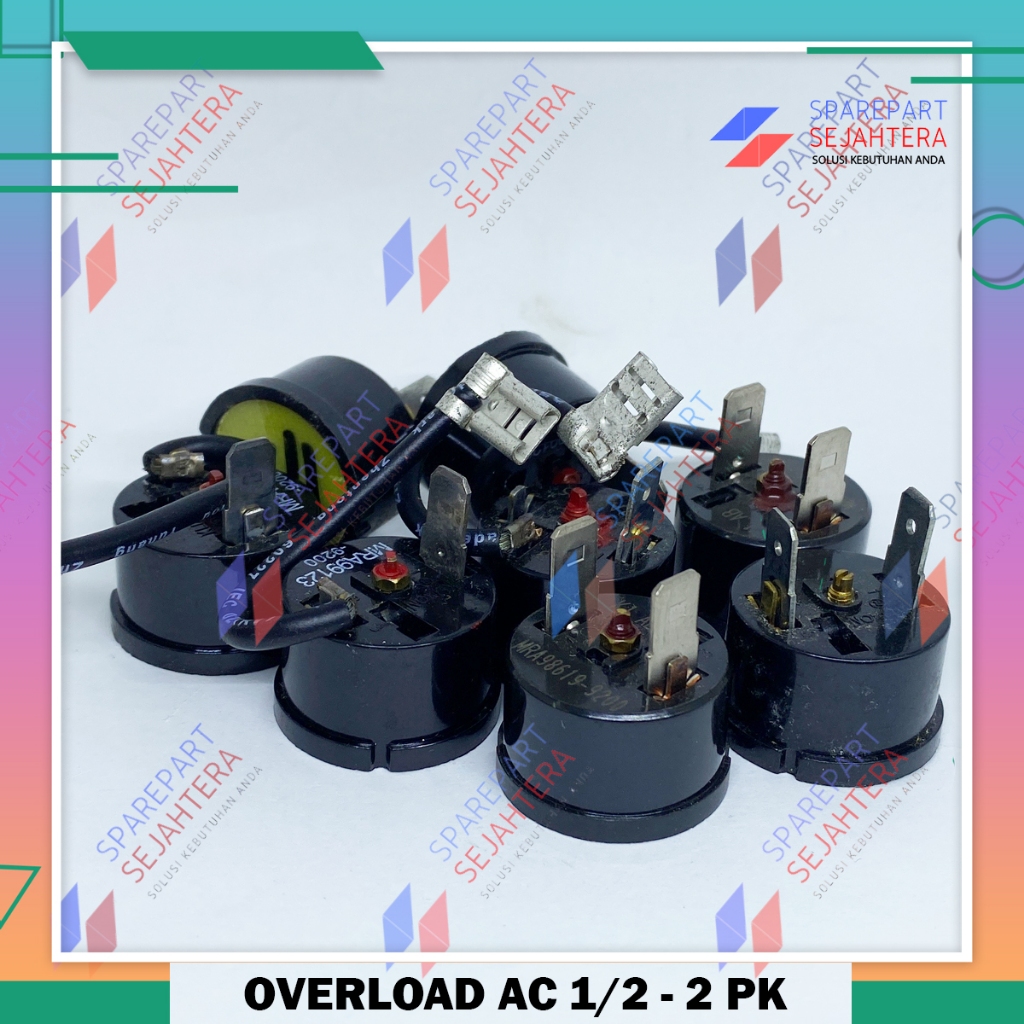 Jual OVERLOAD BULAT AIR CONDITIONER AC KOMPRESOR UKURAN 1/2 1 2 PK ...